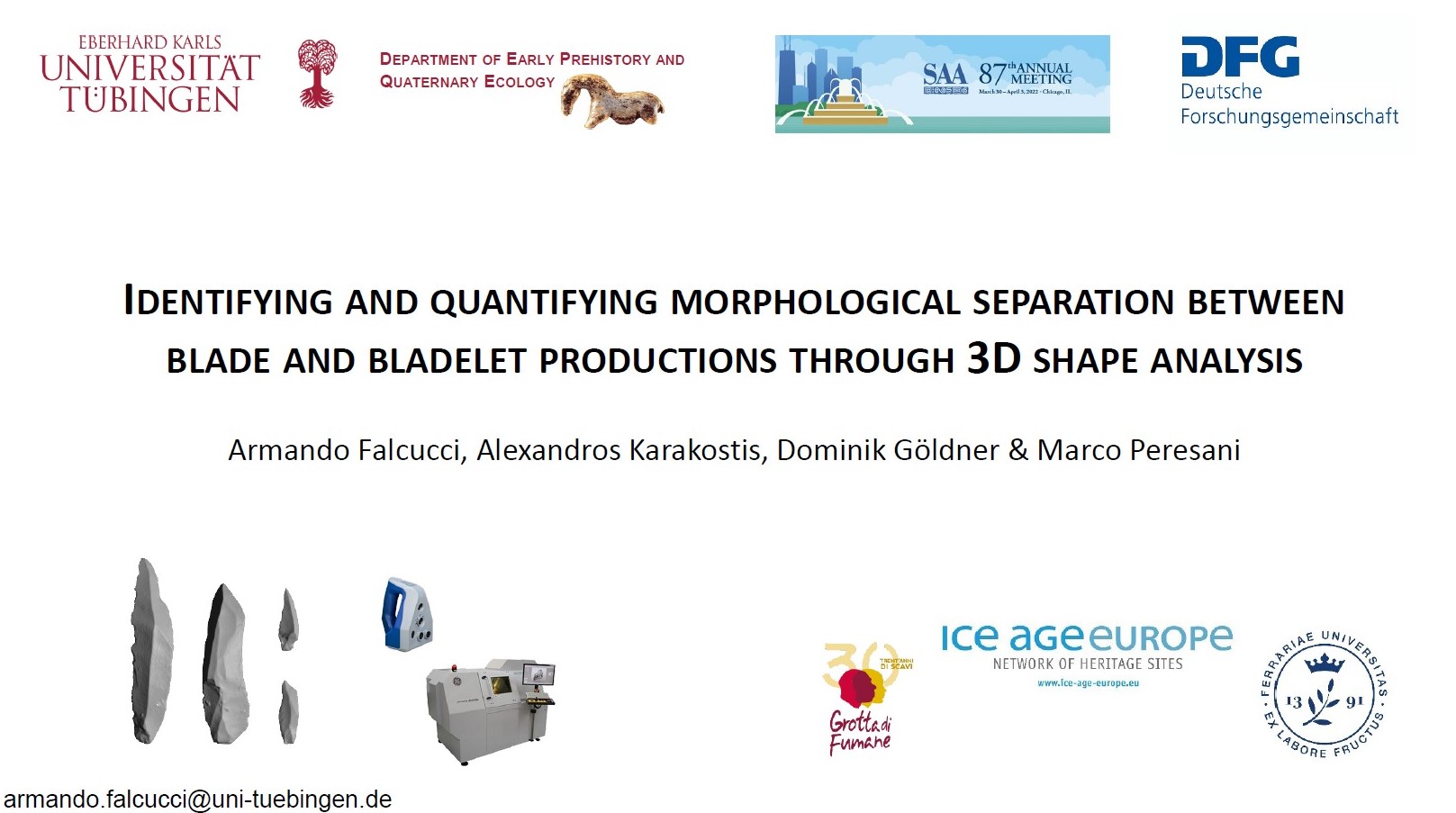 Identifying and quantifying morphological separation between blade and ...