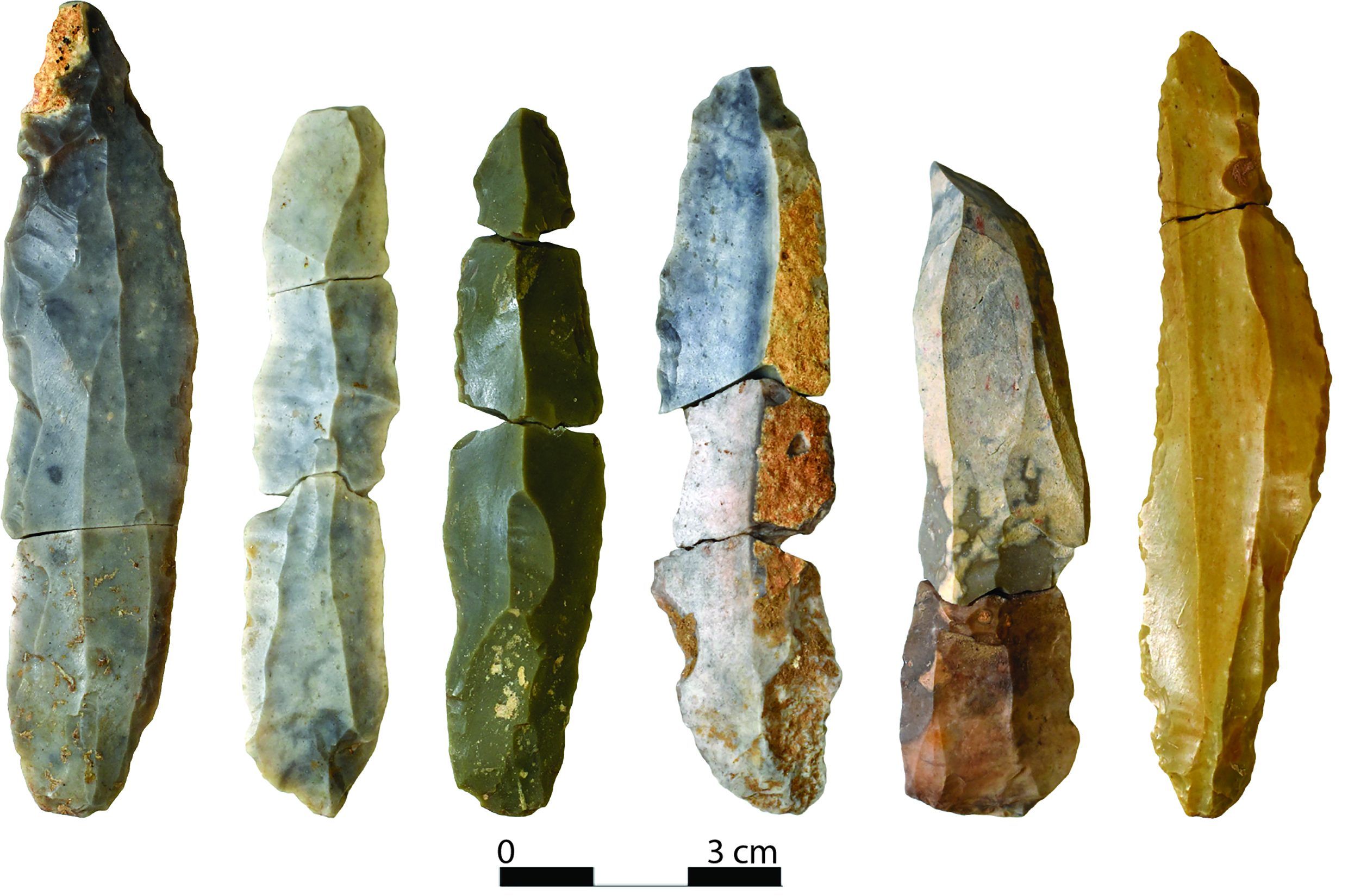 Linking blades: a systematic refitting analysis of blade fragments from ...